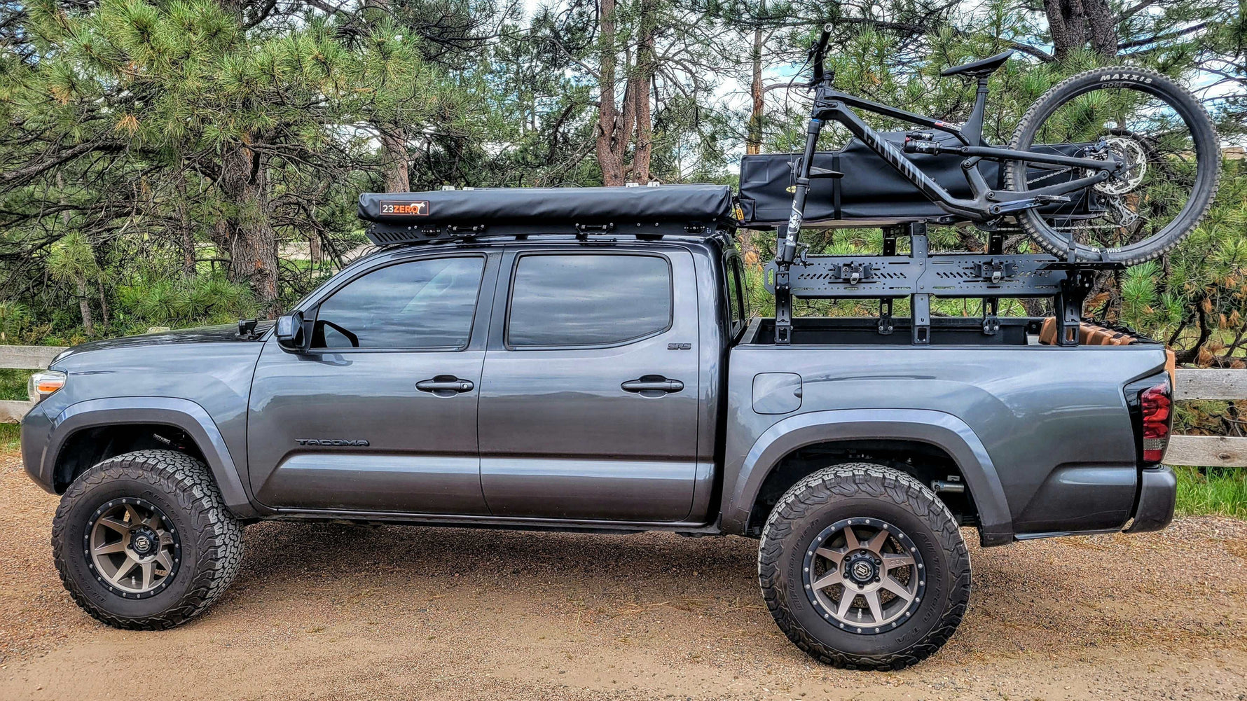 BIKE BR (Bed Rack) Mount - Mounting Bracket | upTOP Overland